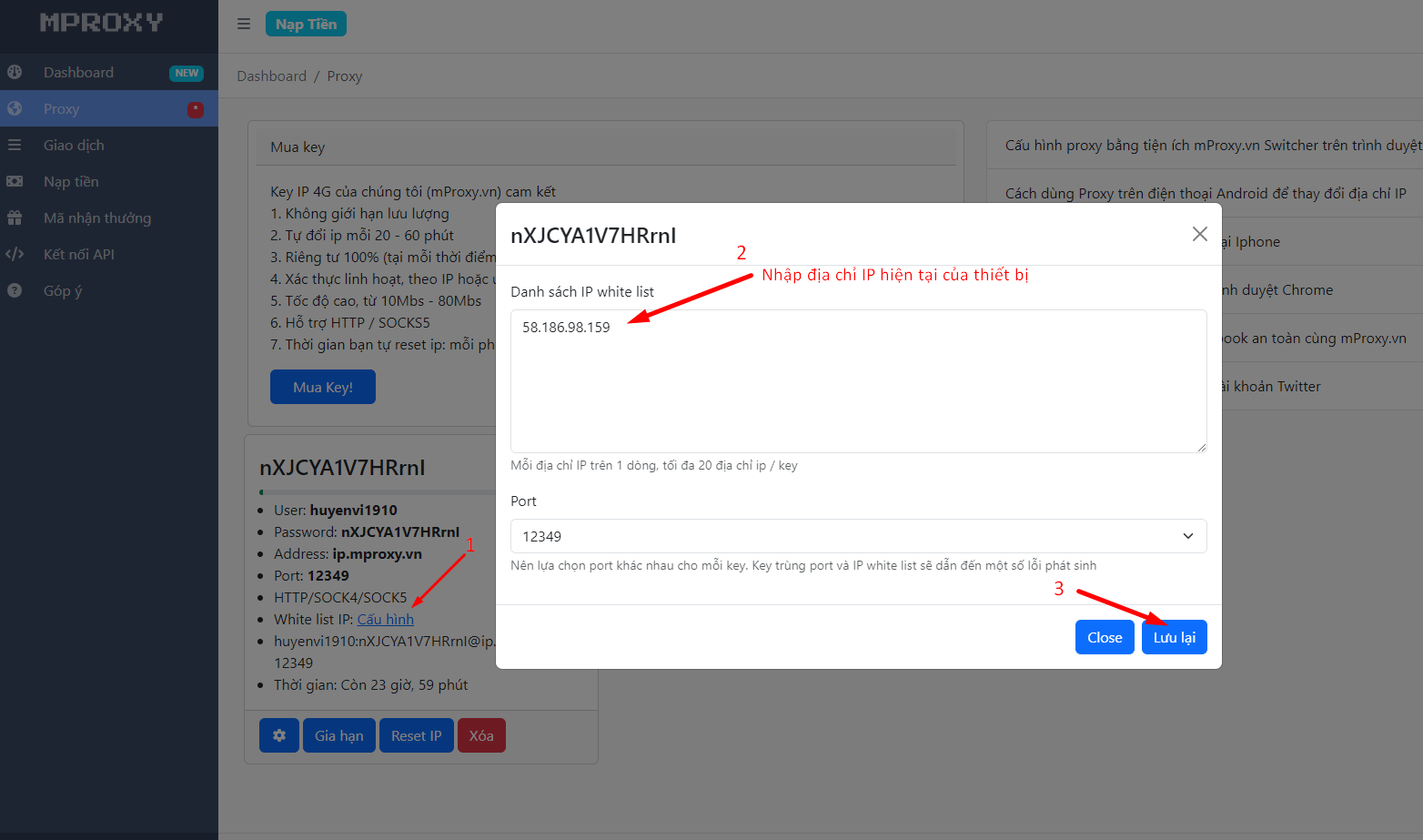 Hướng dẫn sử dụng link PAC để cấu hình Proxy