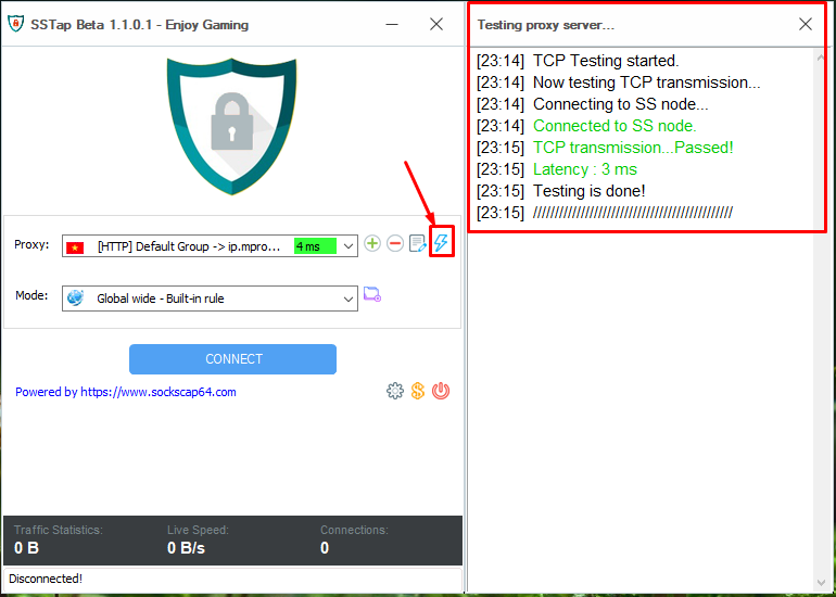 Sử dụng mProxy.vn trên phần mềm thay đổi IP - SSTAP